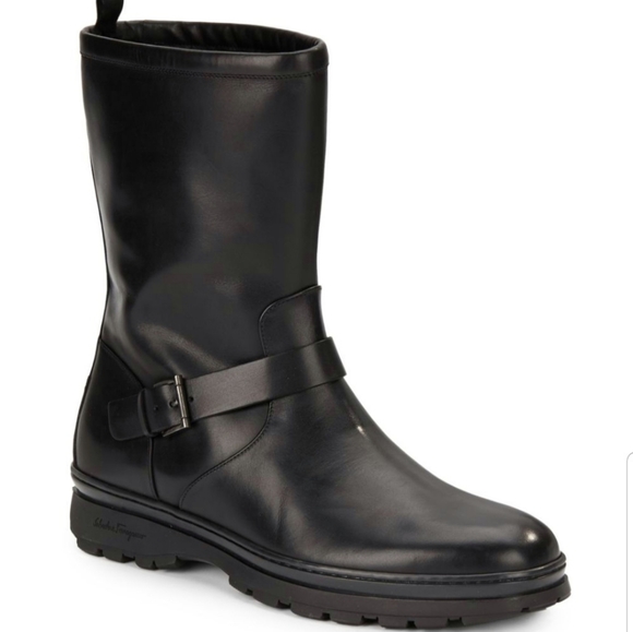 Salvatore Ferragamo | Shoes | Salvatore Ferragamo Saul Shearling Lined ...